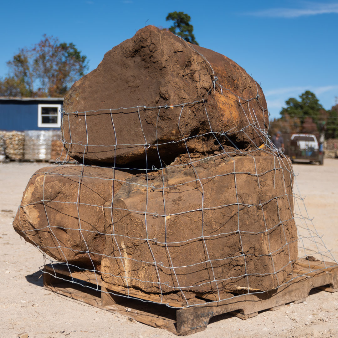 Texas Moss Rock Boulders - RXTX Professionals