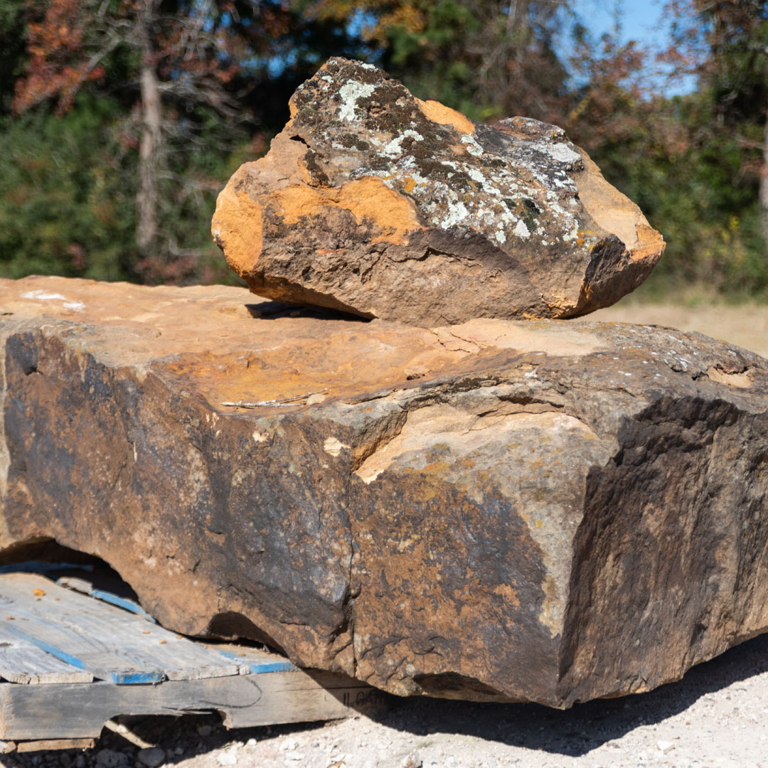 Texas Moss Rock Boulders - RXTX Professionals